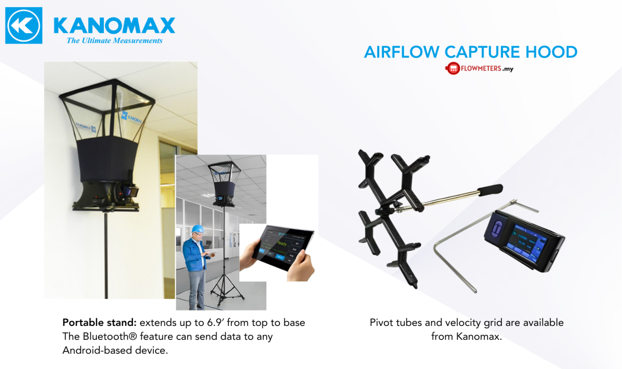 Air Flow Capture Hood – Flowmeter Supplier Malaysia